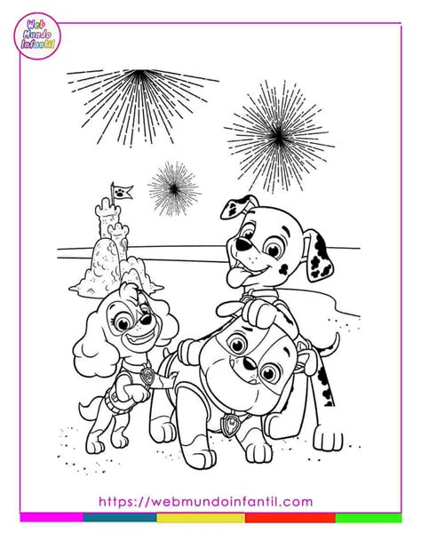 Dibujos De Paw Patrol Para Colorear Imprimir Y Pintar