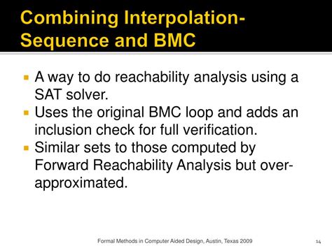 ppt interpolation sequence based model checking powerpoint presentation id 6951354
