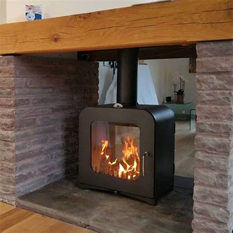 Double Sided Wood Stove Fireplace Insert 168676 Double Sided Wood Stove