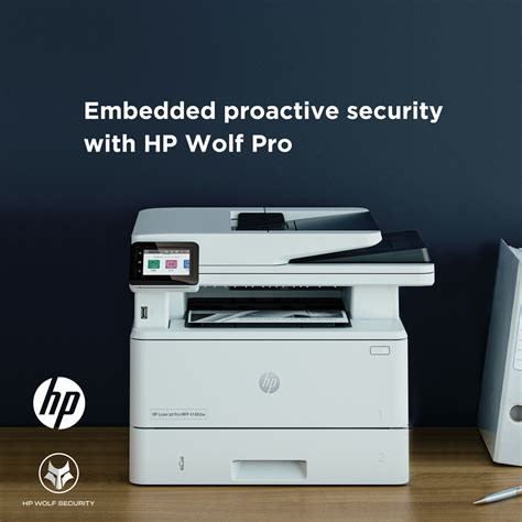 HP LaserJet Pro 4101fdw Multifunction Monochrome Wi Fi Printer 2Z619F