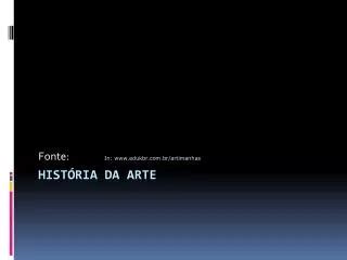 PPT História da Arte PowerPoint Presentation free download ID 3601162