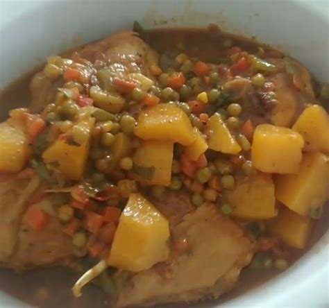 cómo hacer un estofado de pollo Recetas de Guisados
