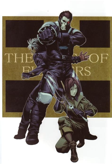 K Whip And Maxima The King Of Fighters Drawn By Homare Fool S Art