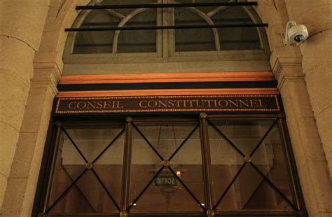 Conseil Constitutionnel Les Pr C Dents Dune Censure Totale Public