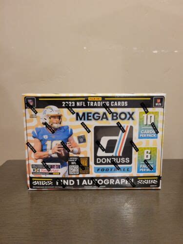 2023 Panini Donruss Football NFL Trading Card MEGA Box Sealed Next Day