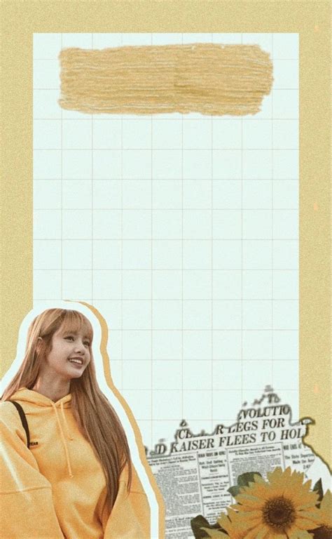 Wallpaper Tumblr Lockscreen Lisa Blackpink Wallpaper Iphone Wallpaper