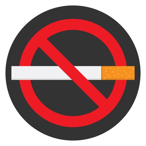 Free no fumar icono signo diseño fondo transparente 11911757 PNG with