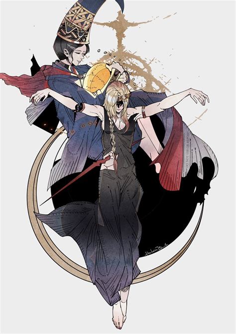 Queen Marika The Eternal And Rennala Queen Of The Full Moon Elden Ring