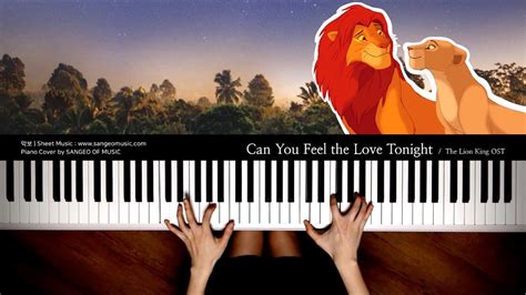 Ost Can You Feel The Love Tonight Piano Cover Youtube