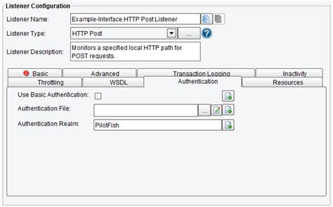 How To Configure The POST Listener PilotFish Integration Engine