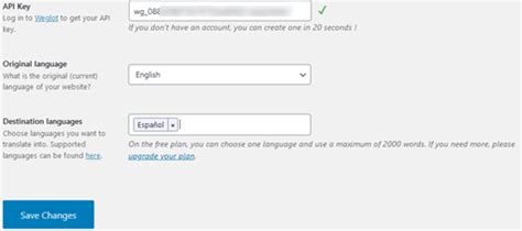 Generate A Google Translate API Key For Your Site