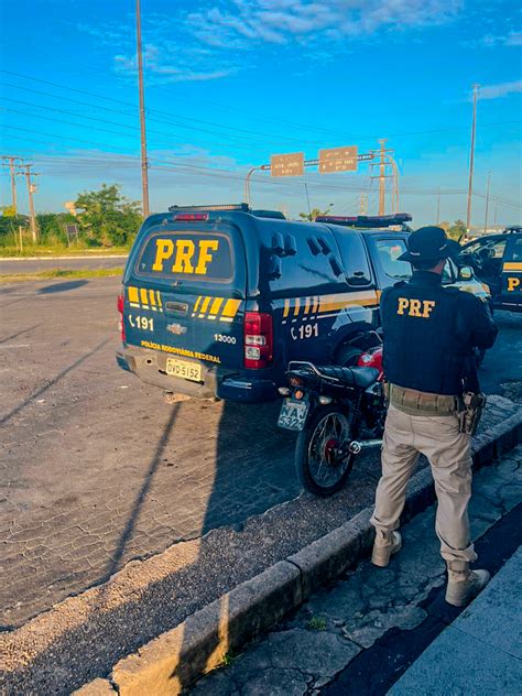 Motocicleta adulterada é apreendida na BR 319 no Amazonas Polícia