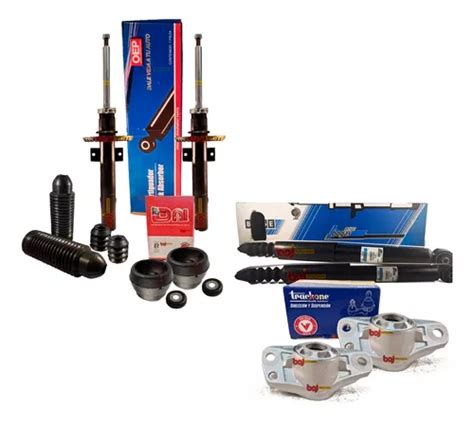 Kit Amortiguadores Para Saveiro Bases Y Gomas