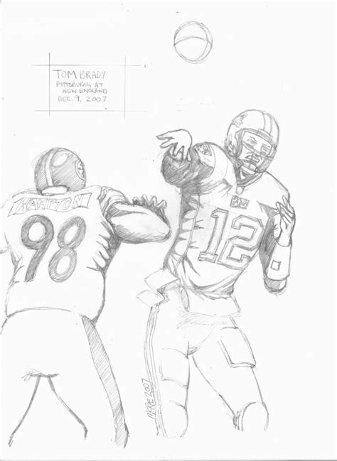 All Coloring Pages Of Tom Brady Free Printable Sheets