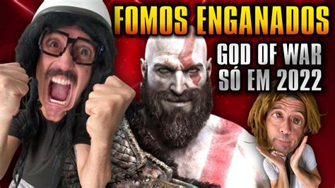 FOMOS ENGANADOS God of War Ragnarok SÓ EM 2022 Irmãos Piologo Games