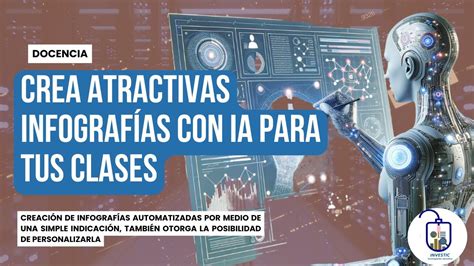 Crea Atractivas Infograf As Con Ia Para Tus Clases Youtube
