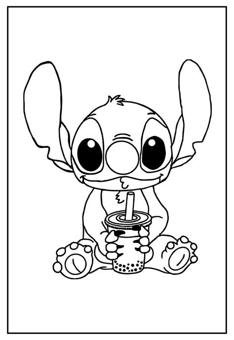 Desenhos Do Stitch Para Colorir Bora Colorir
