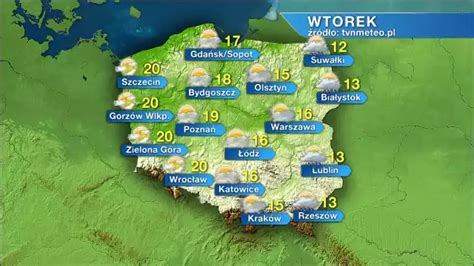 Prognoza pogody na 30 marca Wtorek pogodny w większości kraju Na