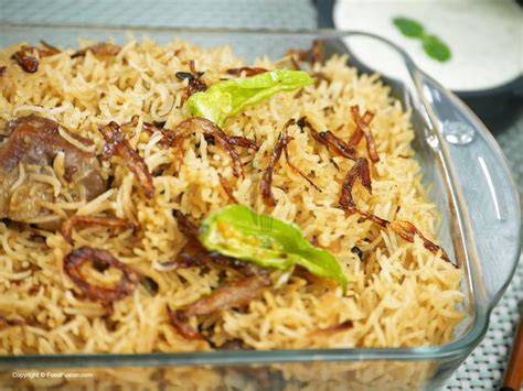 Mutton Yakhni Pulao Food Fusion