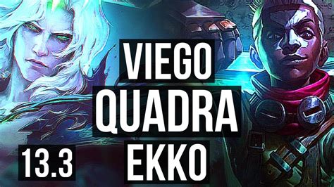 VIEGO Vs EKKO JNG Quadra 9 Solo Kills Legendary 35 6 8 900K