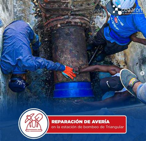Reparación de Avería Corporación del Acueducto y Alcantarillado de la