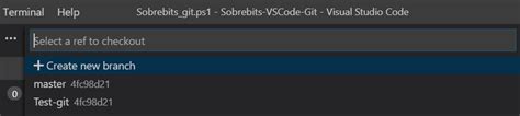 C Mo Utilizar Git Con Powershell Parte Git En Visual Studio Code