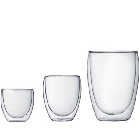 Pavina Verre double paroi 8 cL 25 cL à 35 cL par 2 Bodum