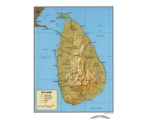 Maps Of Sri Lanka Collection Of Maps Of Sri Lanka Asia Mapsland