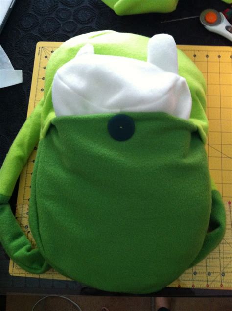 Diy Adventure Time Finn Backpack Tutorial The Stylish Geek