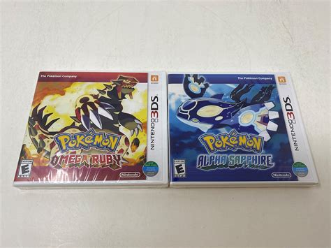Pokemon Omega Ruby And Pokemon Alpha Sapphire Dual Pack Nintendo 3DS