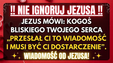 Jezus Mówi Synu Przygotuj Się Na To Co Wydarzy Się Jeszcze w Tym