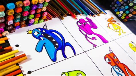 Cómo colorear todos los monstruos Garten of Banban CAPÍTULO 3 vs