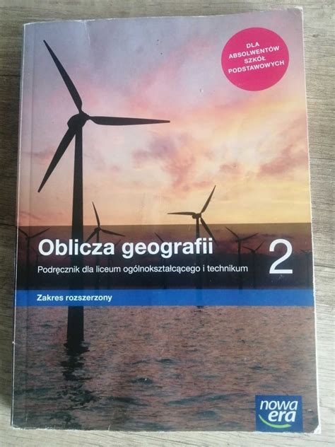 Oblicza Geografii 2 Nowa Era Podrecznik Zakr Rozszerzony I Karty Pracy
