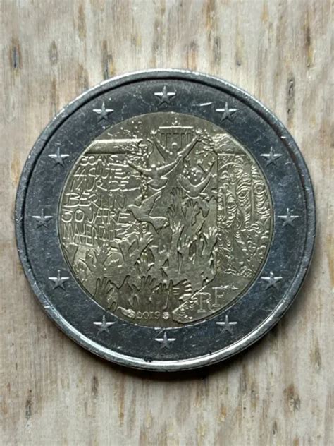 PIÈCE MONNAIE 2 Euros Commémorative France 2019 30 Ans Chute Du Mur De