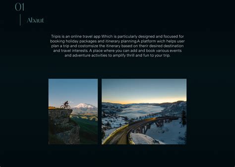 Travel UX UI Design Web App Figma