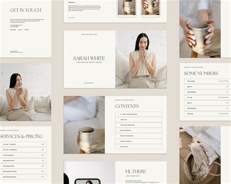 UGC Portfolio UGC Portfolio Template UGC Canva Template Ugc Canva