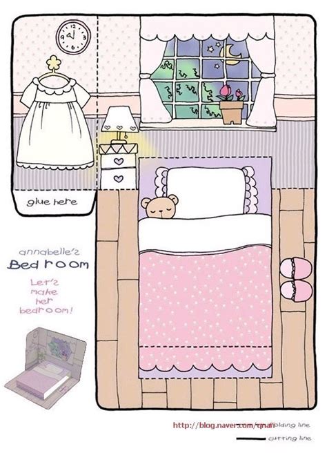 Printable Paper Doll House