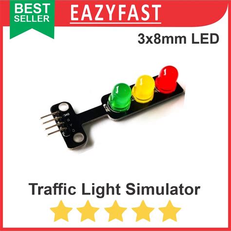 Jual Traffic Light Simulator Lampu Lalu Lintas X Mm Led Module