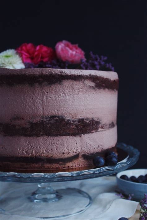 Brownie Torte mit Schoko Mascarpone Crème oder A Naked Cake Well