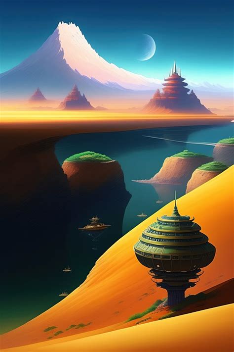 Ai产生的 山 月亮 Pixabay上的免费图片 Pixabay