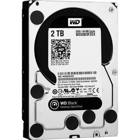 Western Digital WD Black 2 TB SATA 6 Gb S 64 MB 7200 RPM School Locker