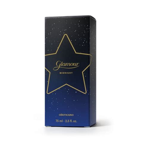 Glamour Midnight Desodorante Col Nia Ml O Botic Rio