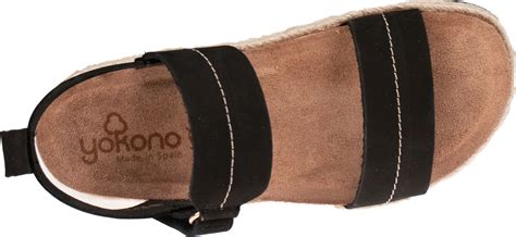 Bottine Aarschot Yokono Inca 117 Negro Sandaal Dames Bio Bottine