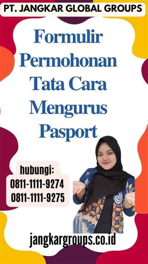 Tata Cara Mengurus Pasport Jangkar Global Groups