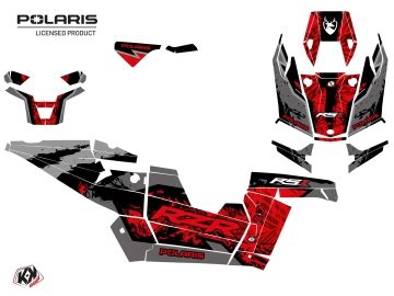 kit déco ssv polaris chaser rouge Kutvek