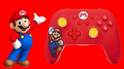 Este mando para Nintendo Switch de Super Mario está de oferta por