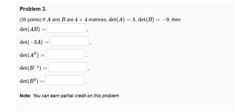 solved 35 points if a and b are 4×4 matrices