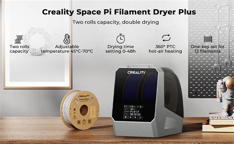 Creality Space Pi Filament Dryer Plus Two Rolls Capacity 1 75mm 2