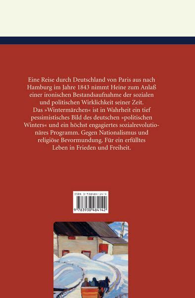 Deutschland Ein Wintermärchen von Heinrich Heine Buch 978 3