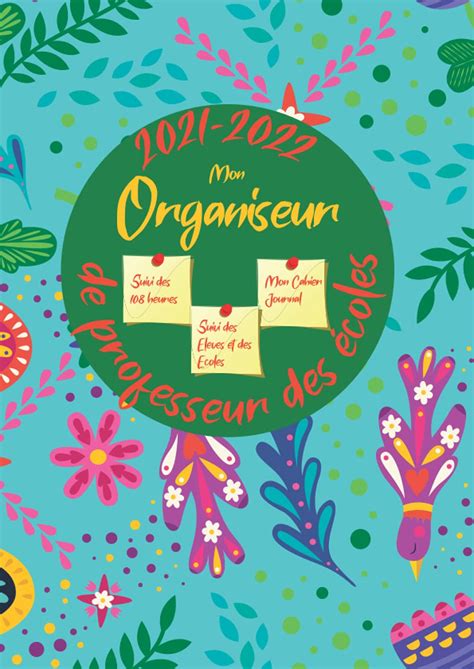 Amazon In Buy Organiseur Professeur Des Ecoles 2021 2022 Mon Cahier